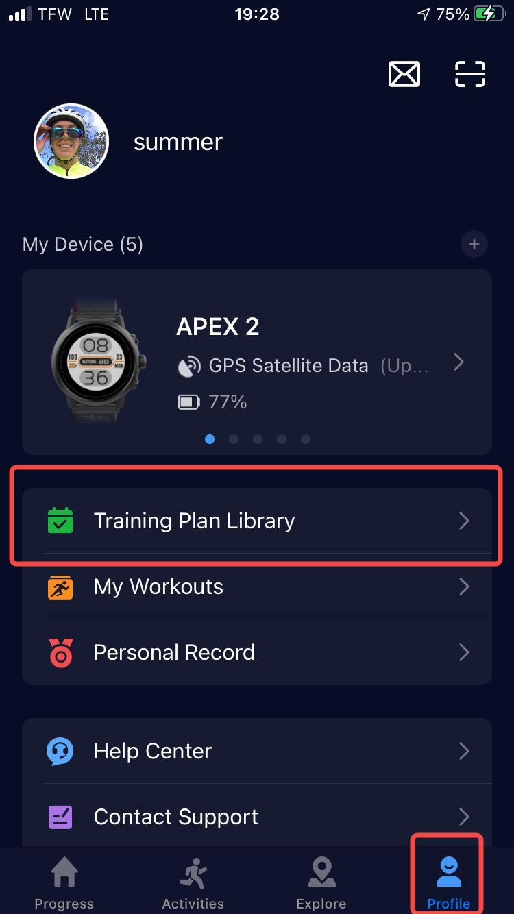 Creating and Using Training Plans – COROS Help Center