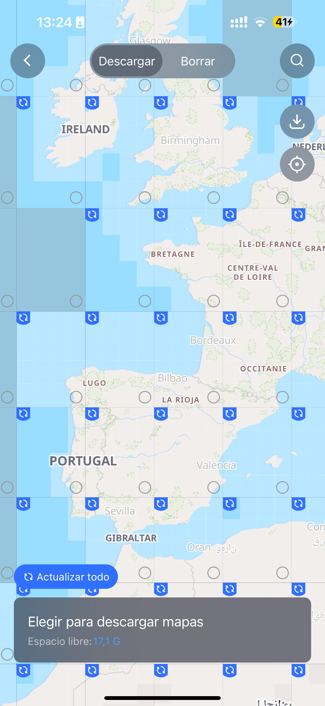Cómo actualizar tus datos de mapas sin conexión utilizando la aplicación COROS – COROS Centro de ...