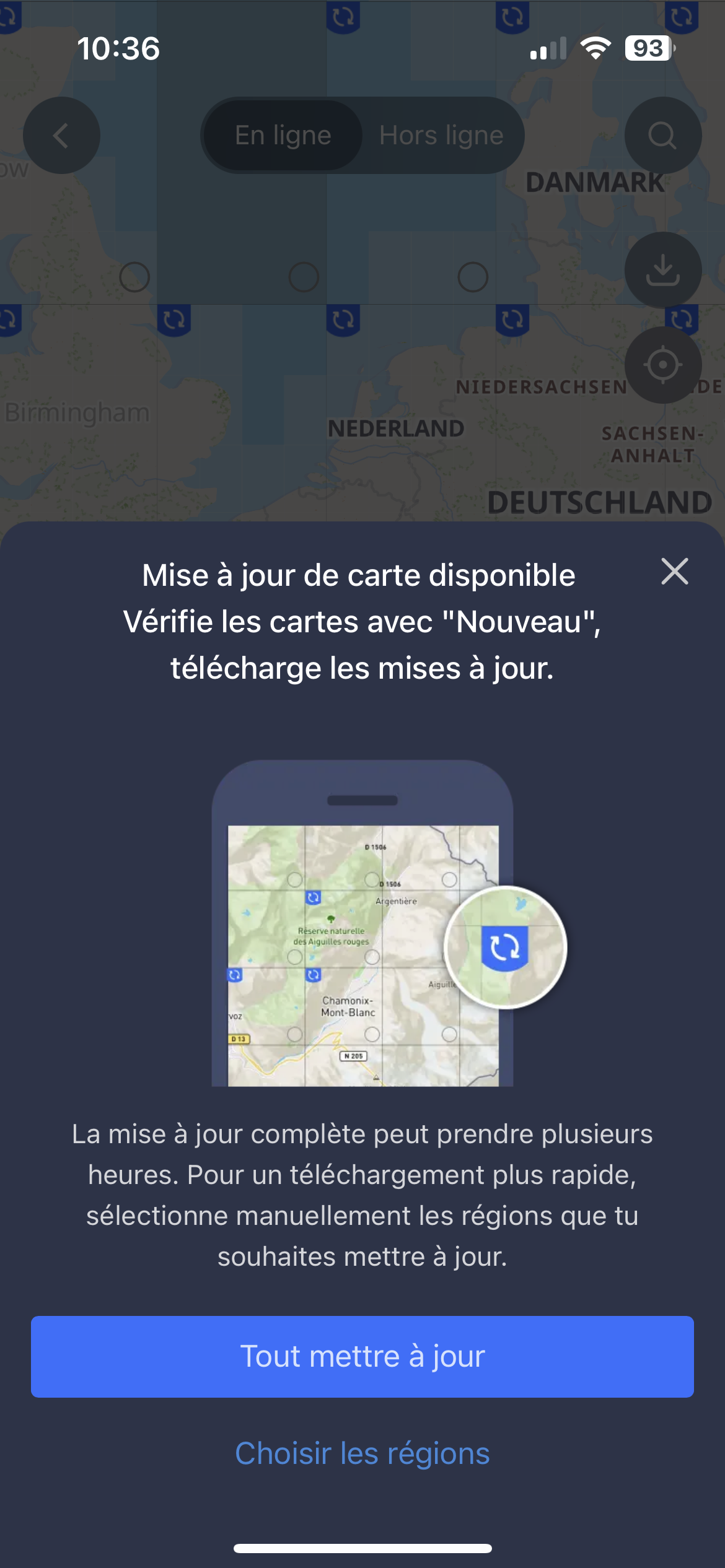 Comment mettre à jour vos données de carte hors ligne à l'aide de l ...