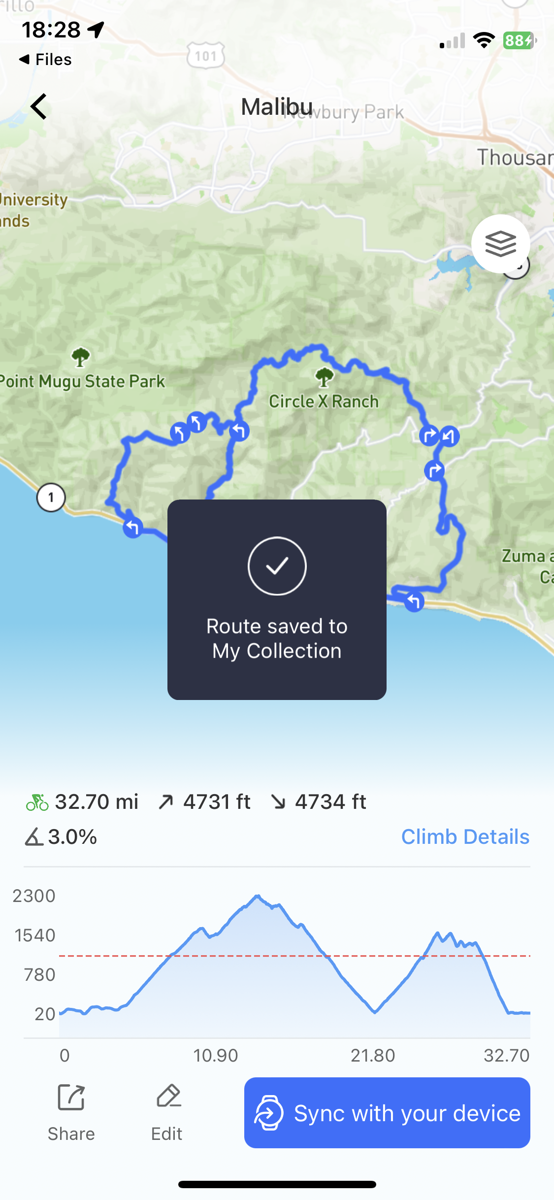 Adding Turn-by-Turn Directions to a Route – COROS Help Center