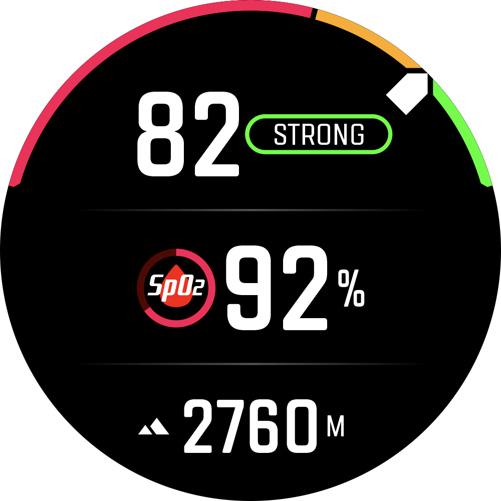 Höhenmodus und SpO2 – COROS Hilfezentrum