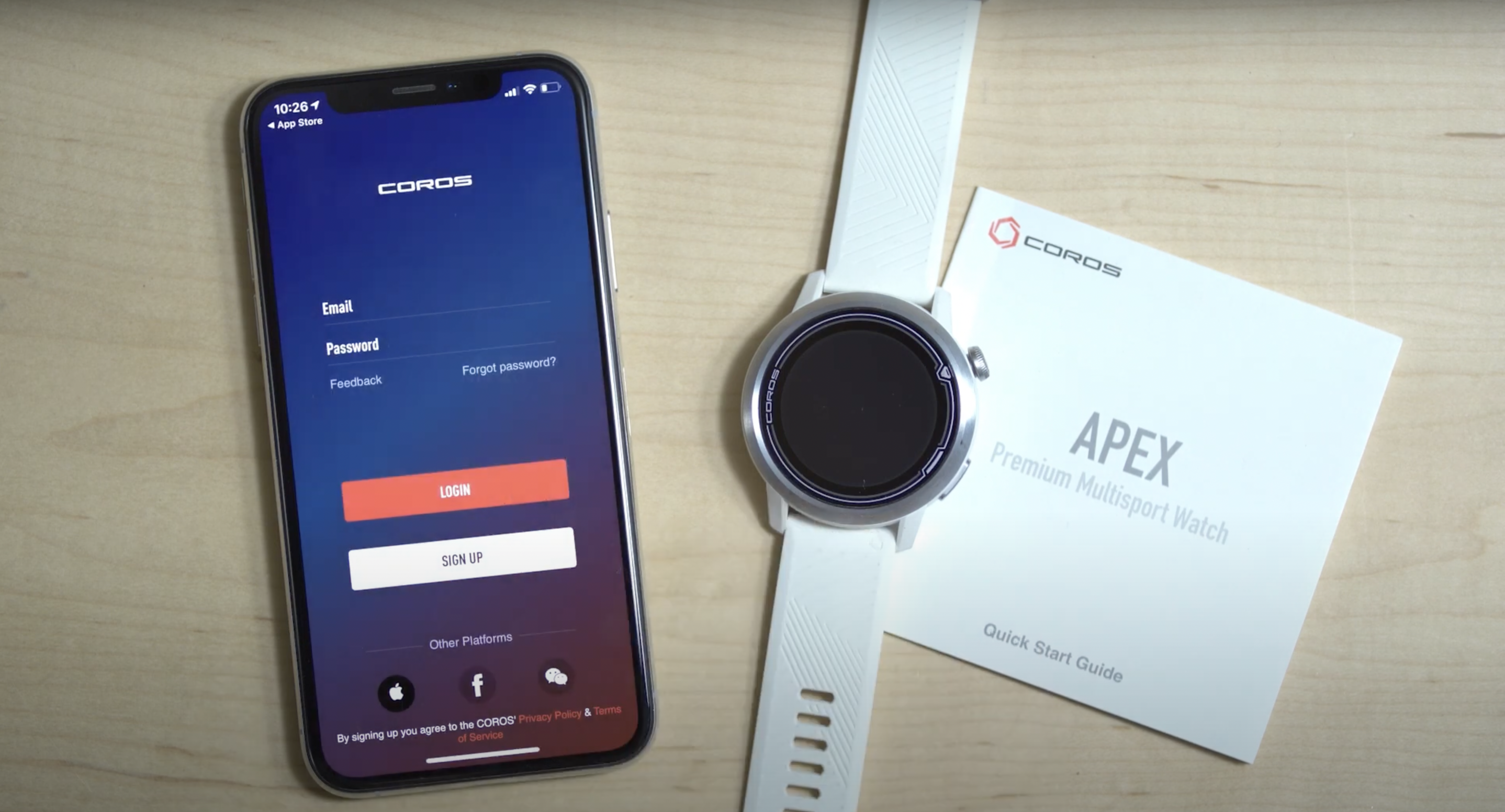 Getting Started – COROS Help Center