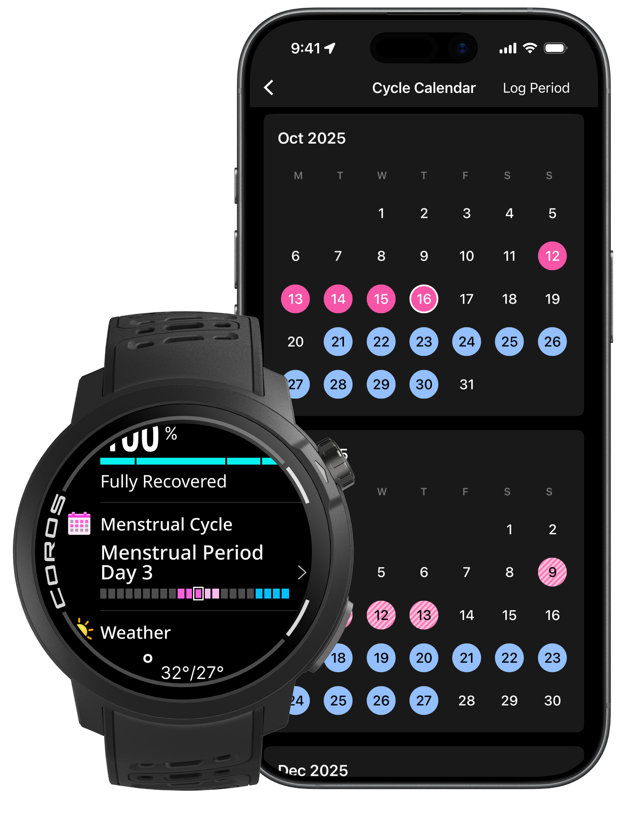 Menstrual Cycle Tracking – COROS Help Center