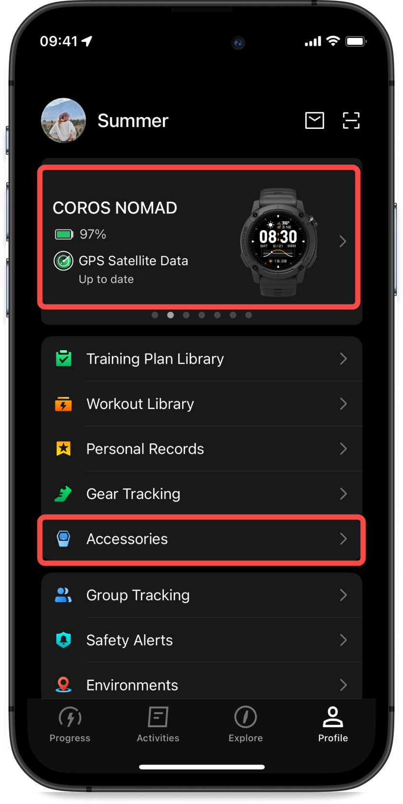 Supprimer votre appareil COROS de l’application – COROS Centre d'Aide