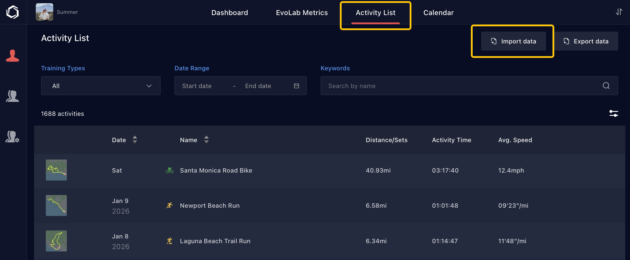 How to Import Activities to Your COROS Account – COROS Help Center